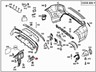 Genuine MERCEDES W166 GLE W166 M-CLASS Cover bumper area 1668853024 | eBay