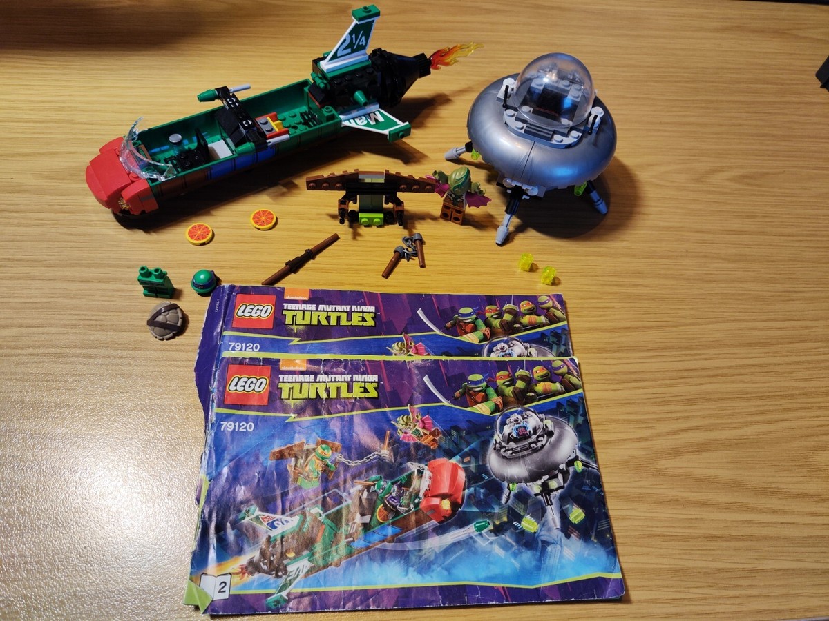 Lego Tortugas Ninja Adolescentes Mutantes Abril