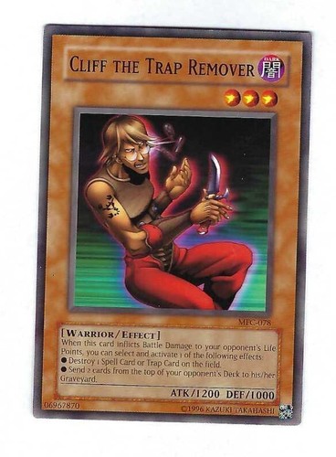 Cliff The Trap Remover MFC-078 - Yugioh - Magician's Force NM/M (Never ...