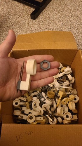 Leaf Switch Button Holder, Switch and Nut for Classic Arcade Games | eBay