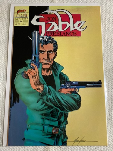 Jon Sable Freelance #54 1987 VF/VF+ First Comics Mike Grell | eBay