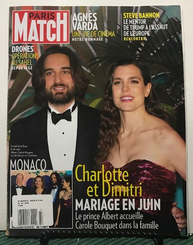 Paris Match Charlotte Et Dimitri Drones France Avril 2019 FREE SHIPPING ...