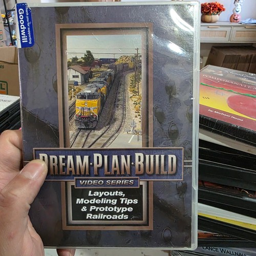 Dream Plan Build DVD Model Railroads Layouts Tips Prototype Railroads ...
