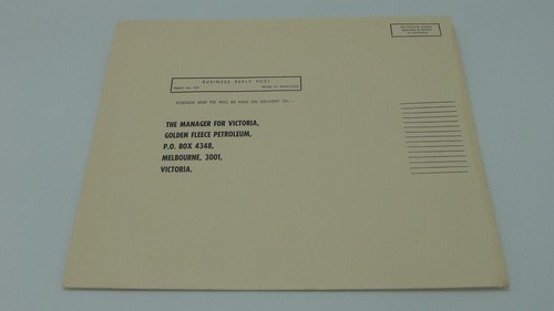 Golden Fleece - Reply Paid Envelope - Unused | eBay Australia
