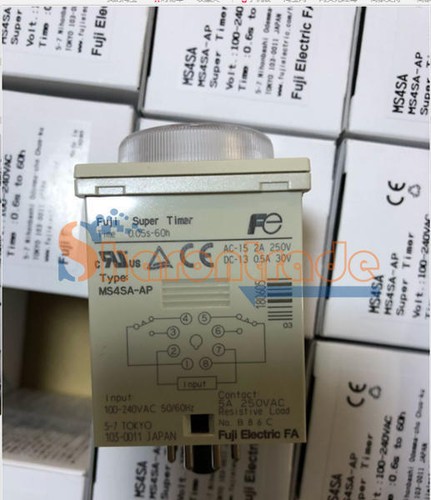 1PC New Fuji MS4SA-AP 100-240VAC Time Relay | eBay