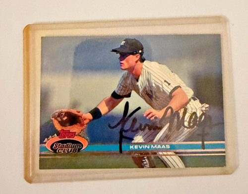1998 Topps Kevin Maas #282 Autographed | eBay