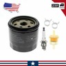 Oil Filter Fuel Spark Plug For Craftsman LTX1000 LT2000 John Deere L110 ...