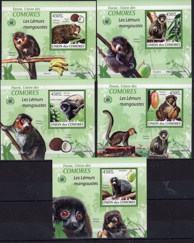 Comoros - Monkey / Animals / Fauna on stamps - DeLuxes MNH** Z18 | eBay
