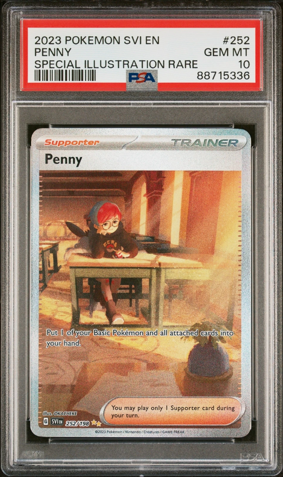 Penny 2023 Scarlet & Violet #252/198 Special Illustration Rare Price ...