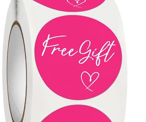 50 Free Gift Stickers | eBay