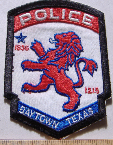 BAYTOWN POLICE TEXAS FABRIC PATCH | eBay