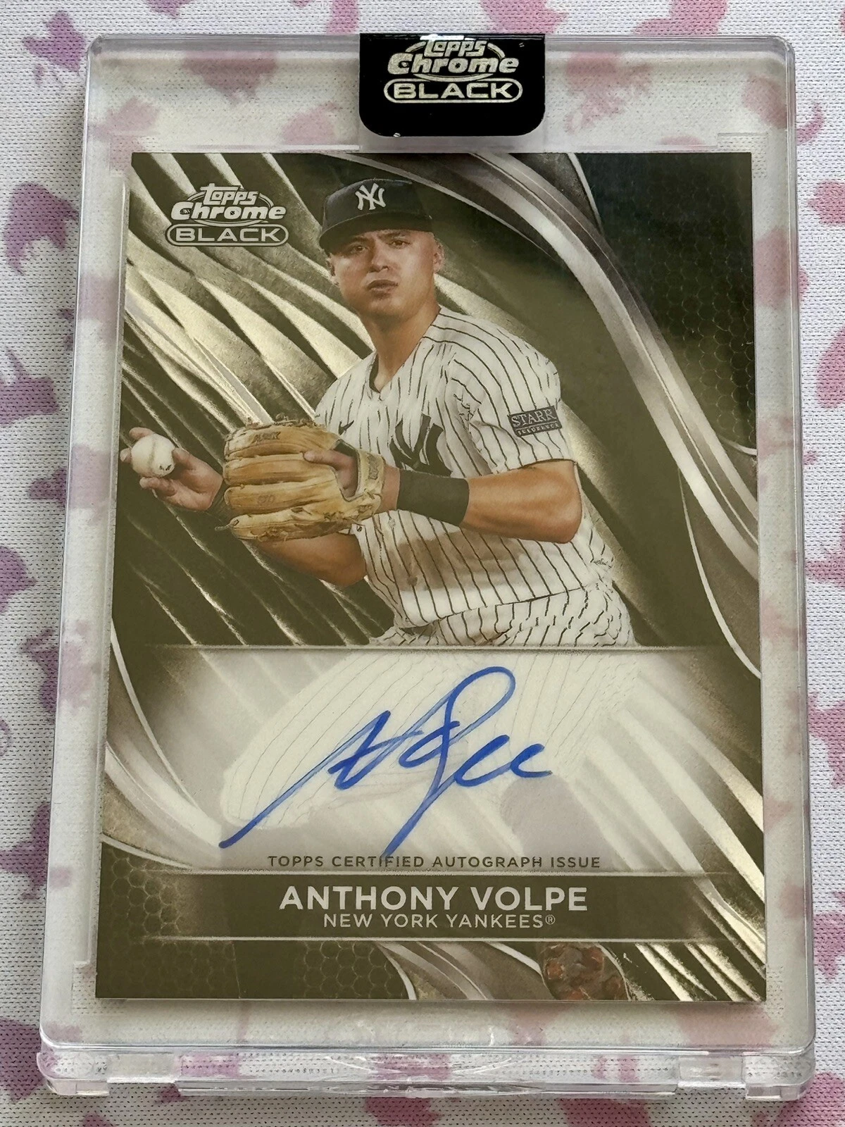 Anthony Volpe 2024 Topps Chrome Black #CBA-AV Autographs RAW Price ...