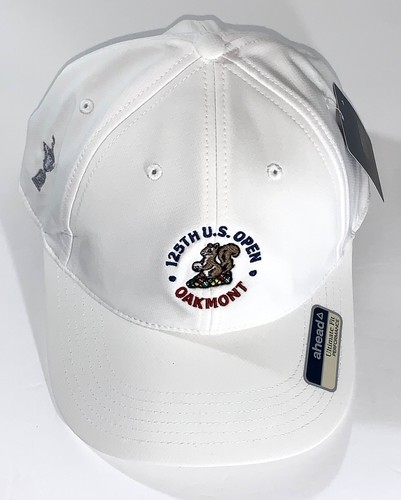 2025 US Open golf Hat Oakmont white performance pga new | eBay