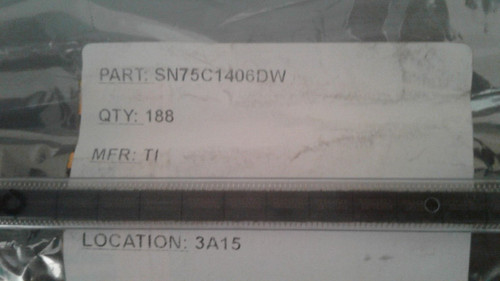 ( 25pcs ) SN75C1406DW, Texas Instruments,Triple Transmitter/Receiver ...