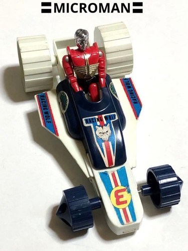 Microman Racing Car Set with Micro-Man Figure 1/Diaclone/Transformers ...