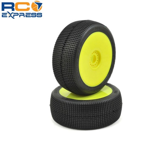 JConcepts Reflex Green Compound Pre-Mounted On 3357y Wheels Fits 1/8 ...