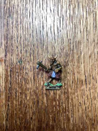 Warhammer Beasts Of Chaos Classic Beastmen Beastman Ungor Metal b | eBay