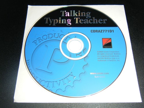 Talking Typing Teacher (PC, 2004) - Disc Only!!!! | eBay