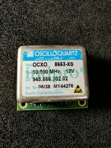 OSCILLOQUARTZ constant temperature crystal oscillator OCXO 8663-XS 12V | eBay