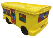 LEGO 2581 School Bus (Ride-on Storage) Set Parts Inventory and ...