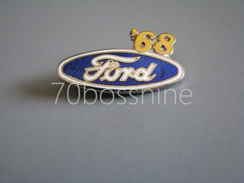 1968 FORD BLUE OVAL LOGO CLOISONNE AUTOMOTIVE HAT LAPEL PIN | eBay
