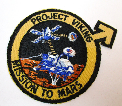 Vintage NASA Viking Project Mission to Mars 1975 4" Patch | eBay