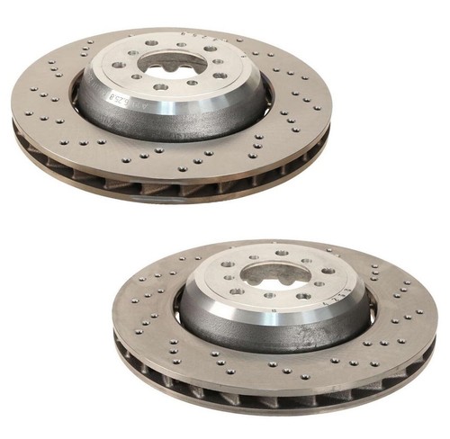 SHW Performance Pair Set of 2 Front 360mm Brake Disc Rotors For BMW E82 ...