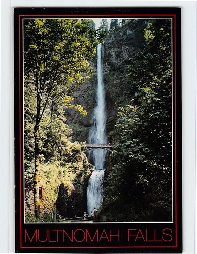 Postcard Multnomah Falls Oregon USA | eBay
