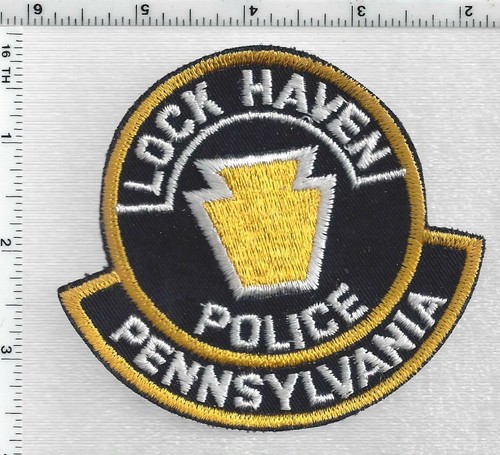 Lock Haven Police (Pennsylvania) 1st Issue Shoulder Patch | eBay