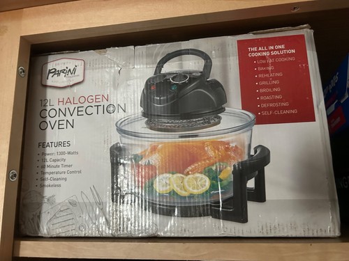 Parini Cookware 12L Halogen Convection Oven- New in box never used | eBay