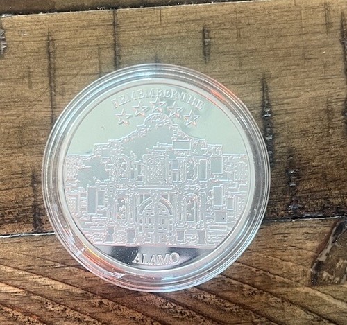 Remember The Alamo The state Of Texas Silver Coin Medallion | eBay
