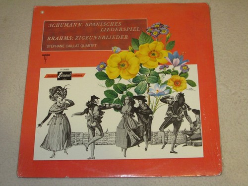 Stephane Caillat Vocal Quartet Schumann Brahms 1970's Turnabout ...