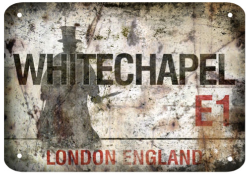 JACK THE RIPPER WHITECHAPEL E1 LONDON ENGLAND METAL STREET SIGN PLAQUE ...