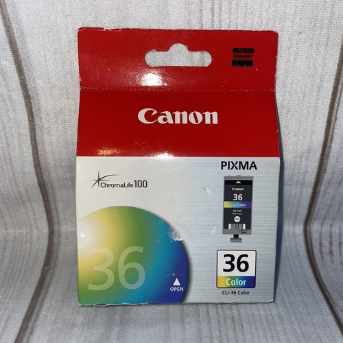 Genuine New Canon Pixma 36 Color Ink Tank Cartridge CLI-36 Color | eBay