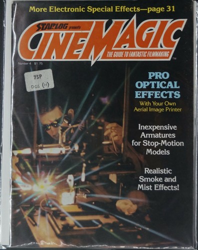 CINEMAGIC MAGAZINE (Starlog Presents) - #4 - The Guide to Fantastic ...