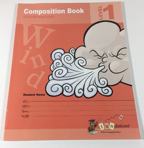 Fundations Student Composition Book 1 Second Edition by Barbara Wilson ...