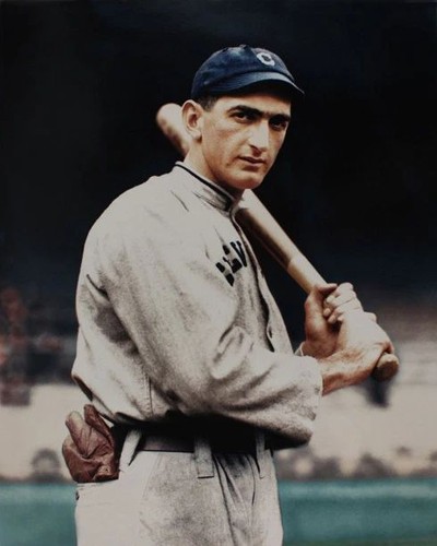 Cleveland Indians Joe Jackson Glossy Photo Baseball Print Colorized ...
