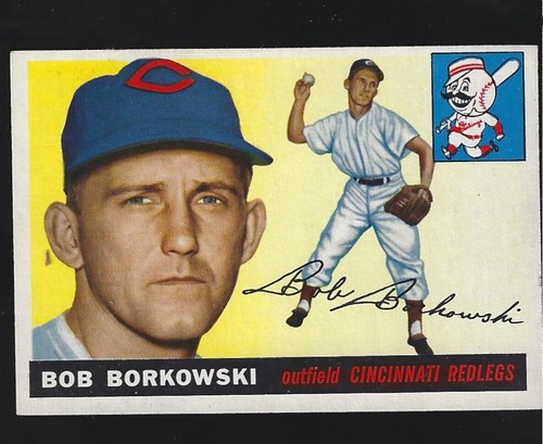 1955 TOPPS BOB BORKOWSKI # 74 EX MINT | eBay