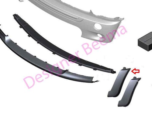 MINI R50 Front Left Outer Plastic Spoiler Trim 51117130311 Genuine for ...