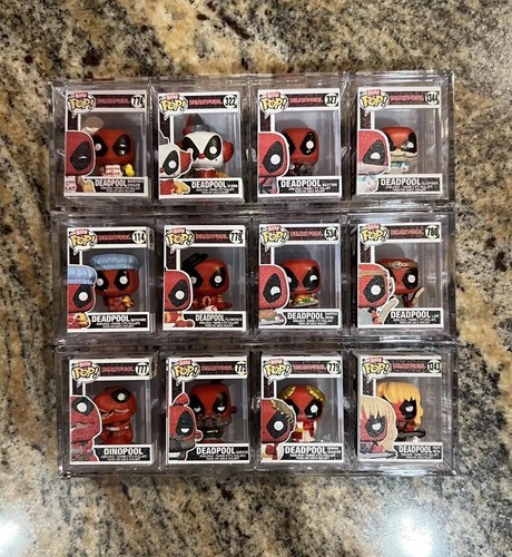Funko Bitty Pop! Deadpool Commons - Complete Set of 12 - No Mystery ...