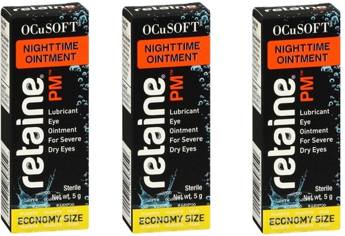 Retaine PM Nighttime Lub Eye Ointment 5g (3 Pack) | eBay