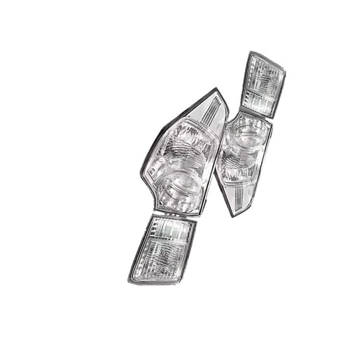 4pc Crystal Clear Lens Brake Tail Light Turn Signal Cover For TSX CU2 ...