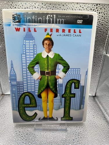 Elf (DVD, 2003) Will Ferrell James Caan Zooey Deschanel 794043716829| eBay
