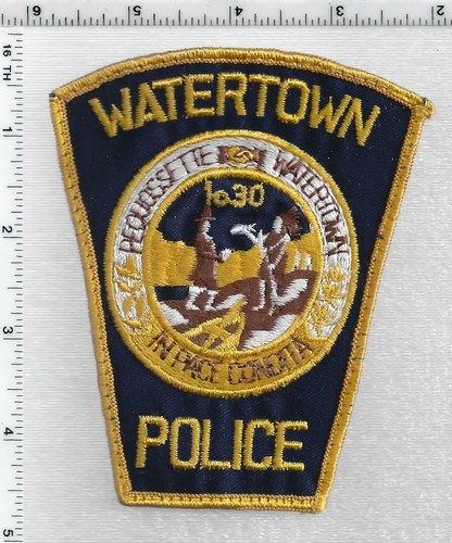 Watertown Police (Massachusetts) 1st Issue Uniform Take-Off Shoulder ...