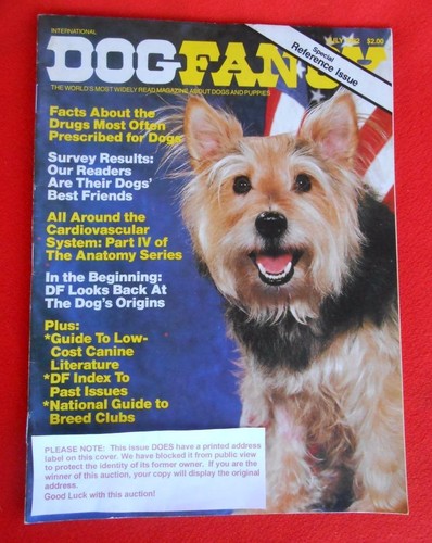RARE Collectible ~ MIXED BREED MUTT Cover Issue ~ DOG FANCY Magazine ...