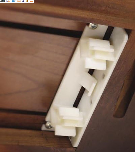 Tenn-Tex False Front Clips/False Drawer Clips - Pro-Pack of 10 White | eBay