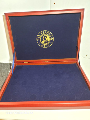 FRANKLIN MINT Presidential Commemorative Dollar Display Case - New | eBay