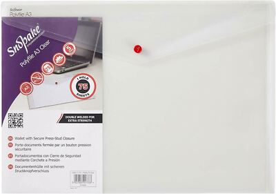 Plastic A3 Document Wallets for sale | eBay UK
