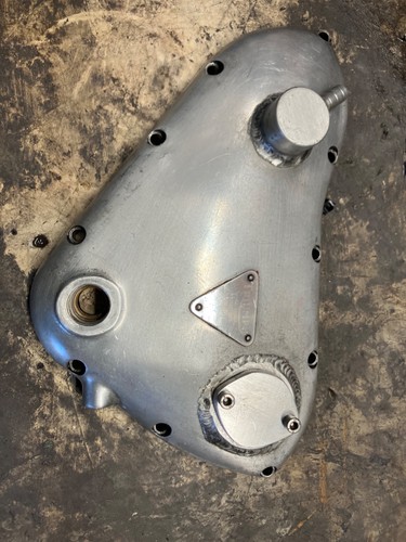 MODIFIED PRE UNIT TRIUMPH TIMING COVER FOR ALTERNATOR AND PRE WAR 5T ...