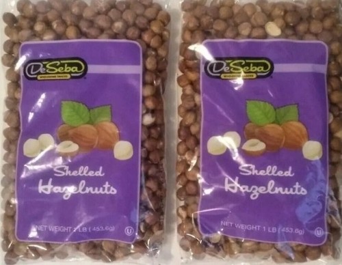 2 Bags Hazelnuts Filbert Cobnut Fresh Shelled 1 lb bags US 97209101423 ...
